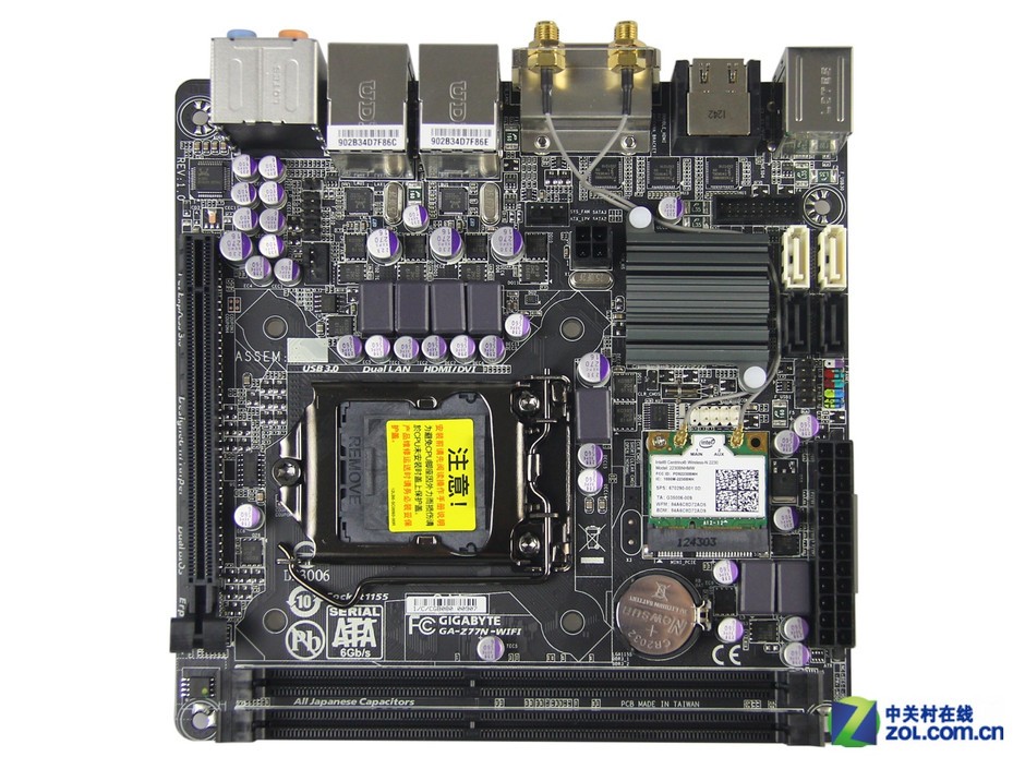 【图】功能超越传统大板 技嘉ITX板型Z77赏析 第8页-ZOL主板
