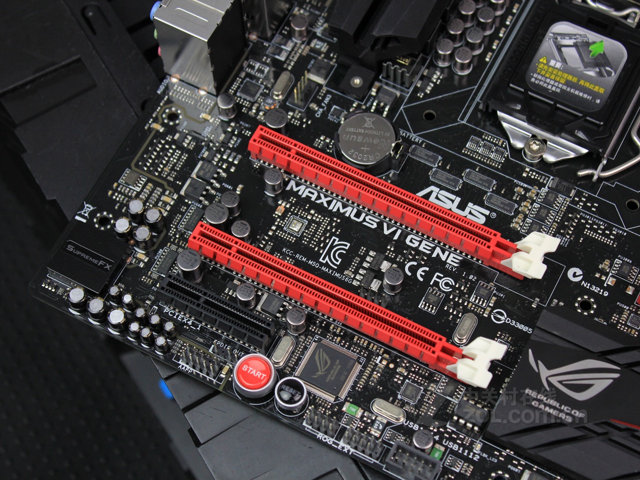 【原始大图】华硕Maximus VI Gene效果图图片欣赏-ZOL中关村在线