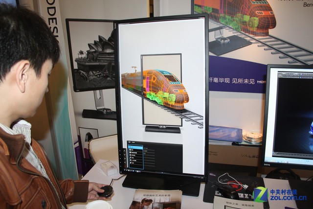 明基4K专业级CAD/CAM显示器亮相欧特克_液晶显示器新闻-中关村在线