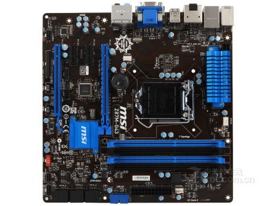 【高清图】msi微星(msi)微星H81M-P33 V2整体外观图 图1-ZOL中关村在线