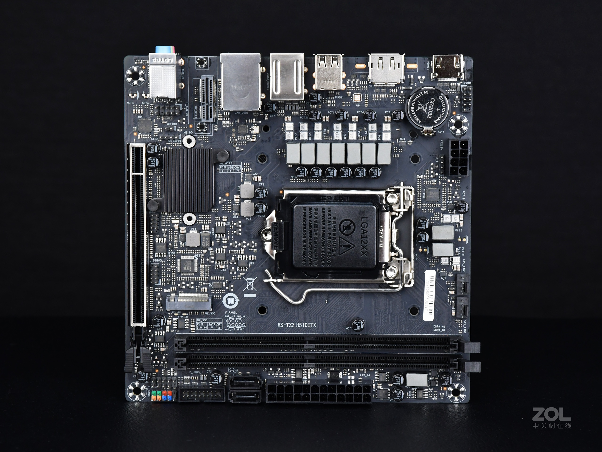 【原始大图】铭瑄 MS-挑战者 H510ITX原创图赏图片欣赏-ZOL中关村在线