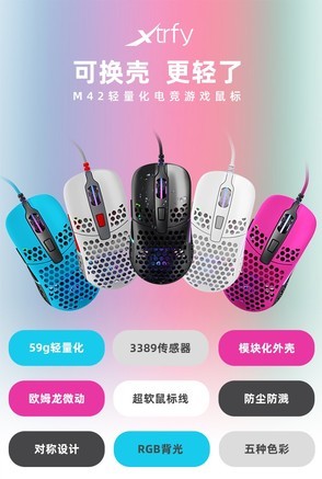 【xtrfy M42】报价_参数_图片_论坛_xtrfy M42鼠标报价-ZOL中关村在线