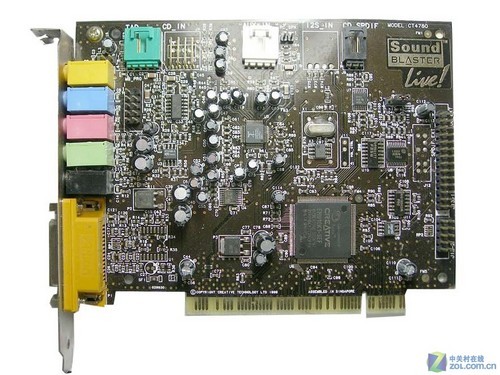 创新SB Live CT4780板载入门声卡简评（全文）_创新 Sound Blaster Live CT4780_DIY攒机声卡/麦克风-中关村在线