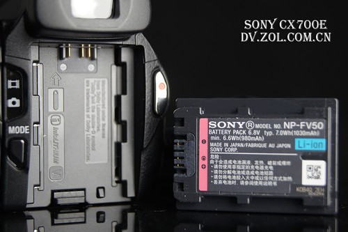 CX700E外观整体介绍_索尼 HDR-CX700E_摄像机评测-中关村在线